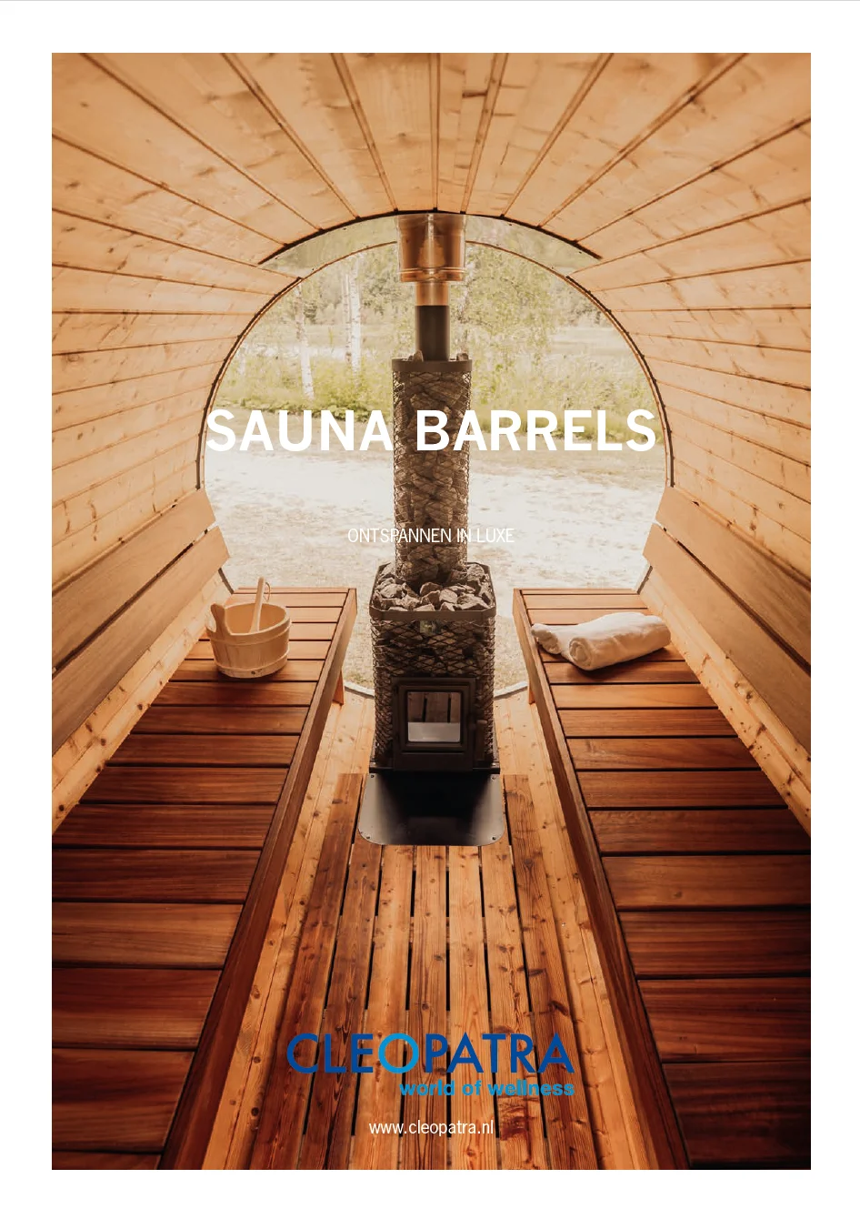Sauna Barrels - Cleopatra